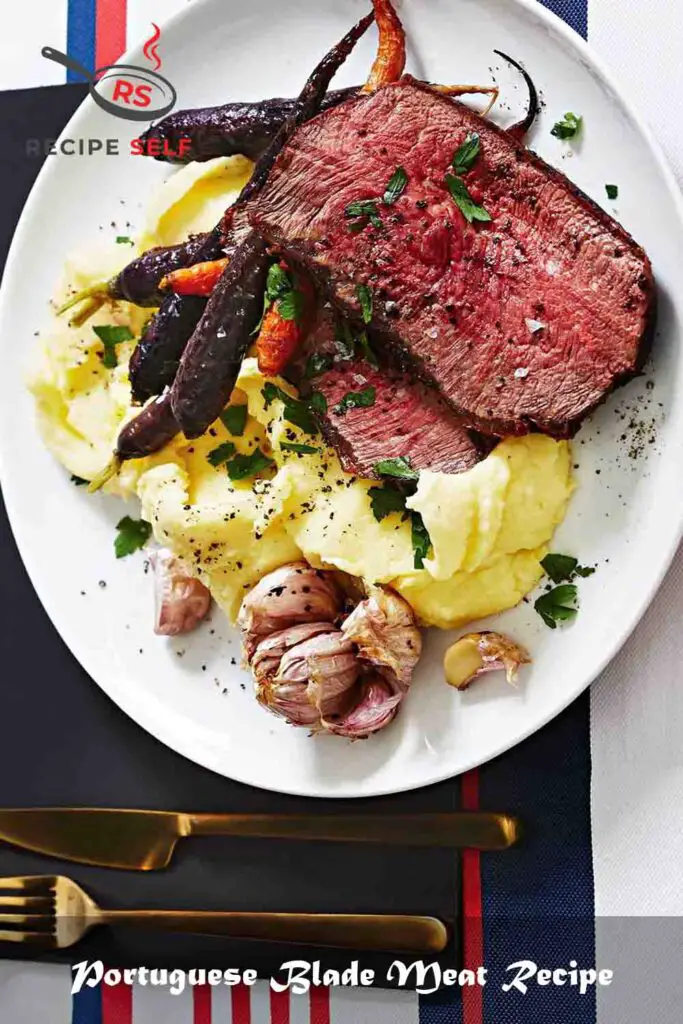 Portuguese Blade Meat Recipe | October 2022 | Recipe Self