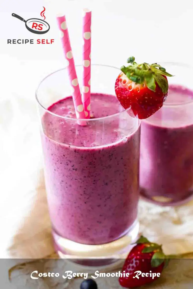 2 Costco Berry Smoothie Recipe | October 31, 2022 | Recipe Self