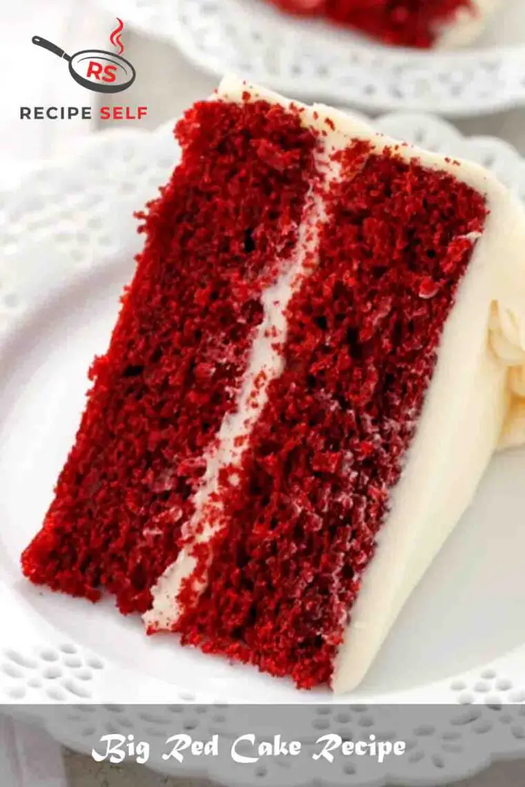 Big Red Cake Recipe | November 2022 | Recipe Self